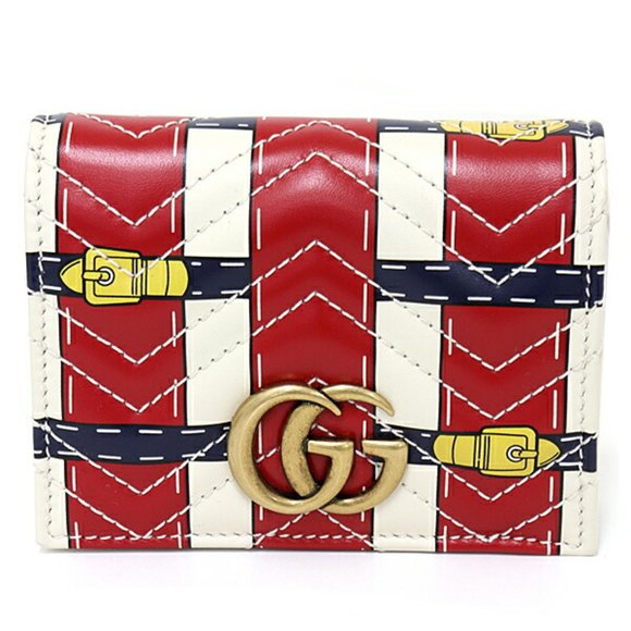 Gucci | Accessories | Gucci Gucci Gg Marmont Card Case With Coin And ...